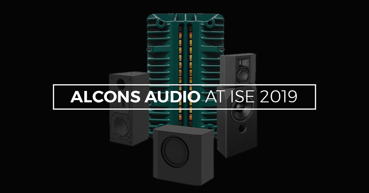 Alcons Audio Shows New Products At ISE